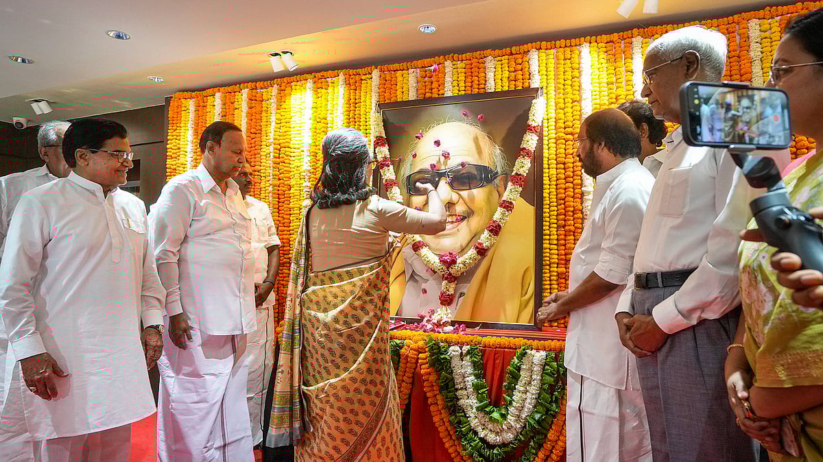 M Karunanidhi's birth centenary celebrations: I.N.D.I.A. bloc leaders ...