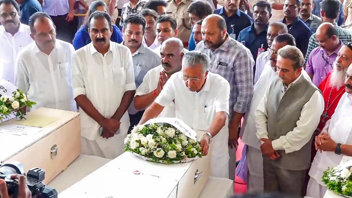 Kuwait Fire Tragedy: Touching scenes as mortal remains reach Kochi airport