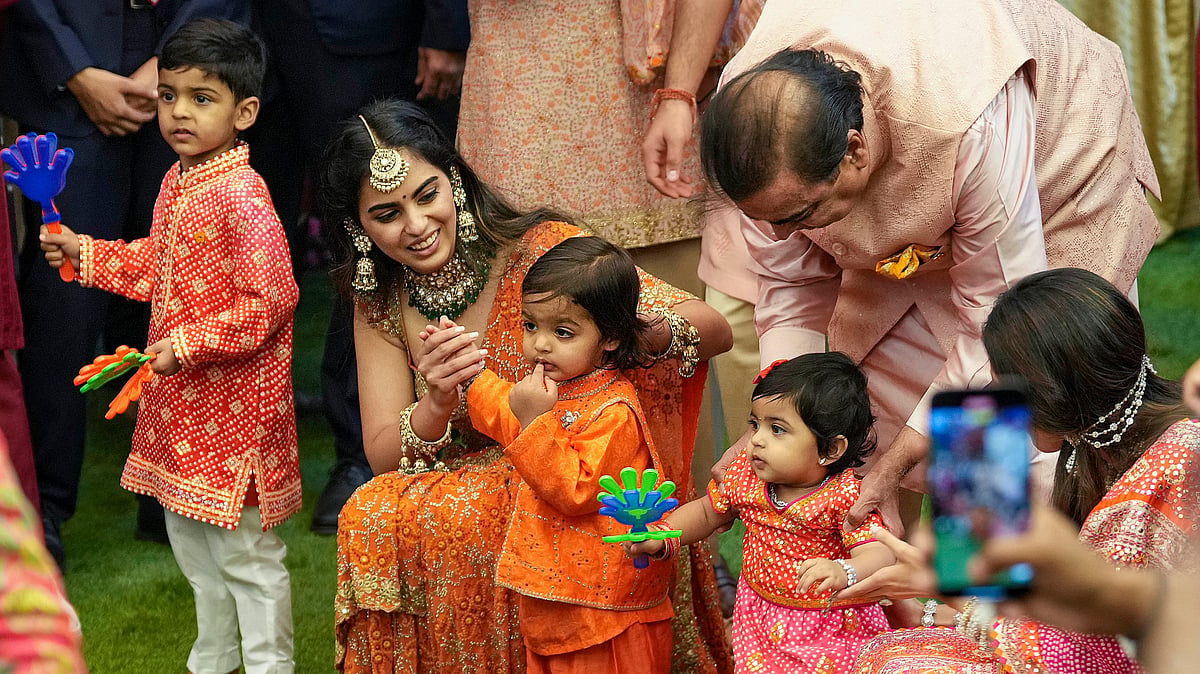 Anant Ambani and Radhika Merchant’s Mameru ceremony: A family affair