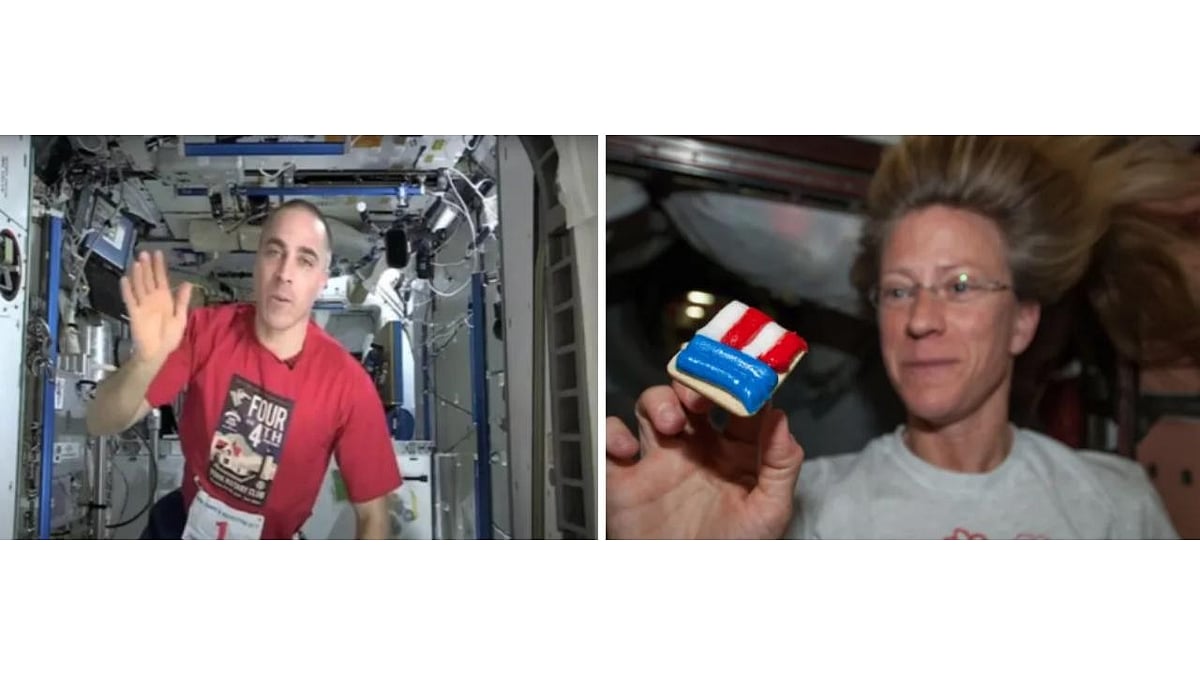 Astronauts celebrate July 4th in Space; See Pics