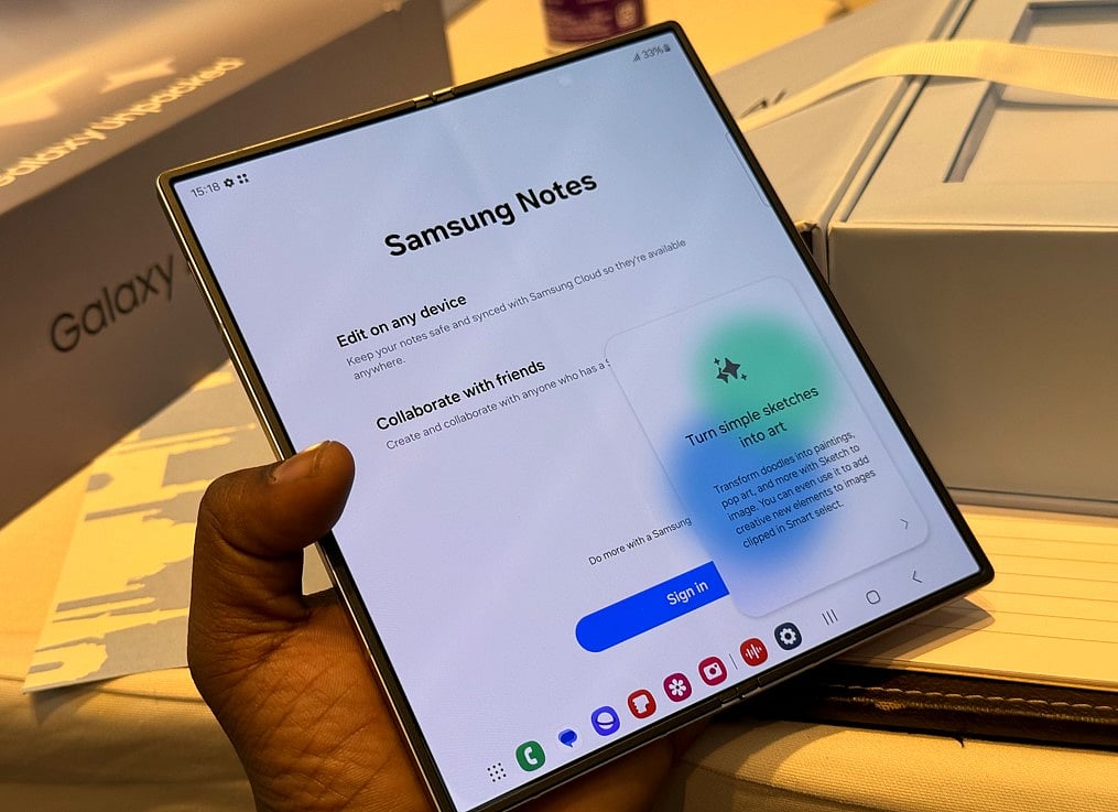 Samsung Galaxy Z Fold6: First impression
