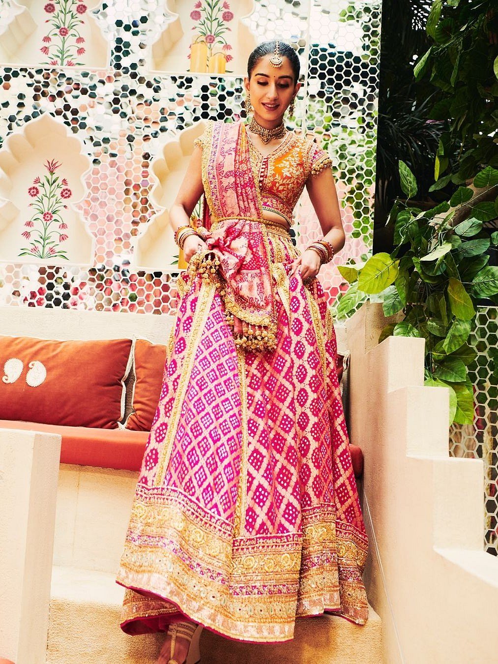 Radhika Merchant stuns in Manish Malhotra dress at Mameru ceremony