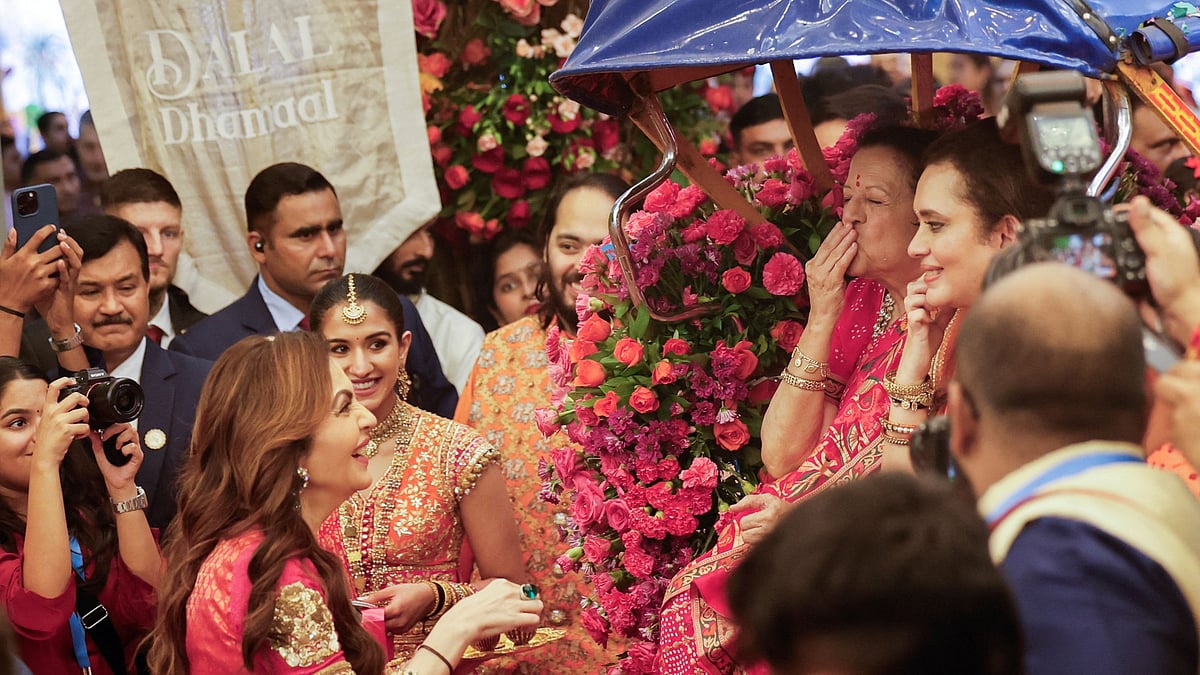 Anant Ambani and Radhika Merchant’s Mameru ceremony: A family affair