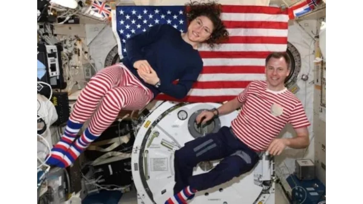 Astronauts celebrate July 4th in Space; See Pics