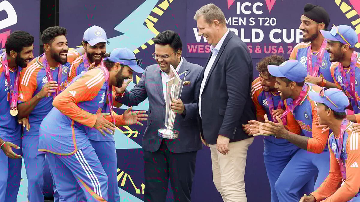 T20 World Cup 2024: Heartwarming photos of World Cup champions
