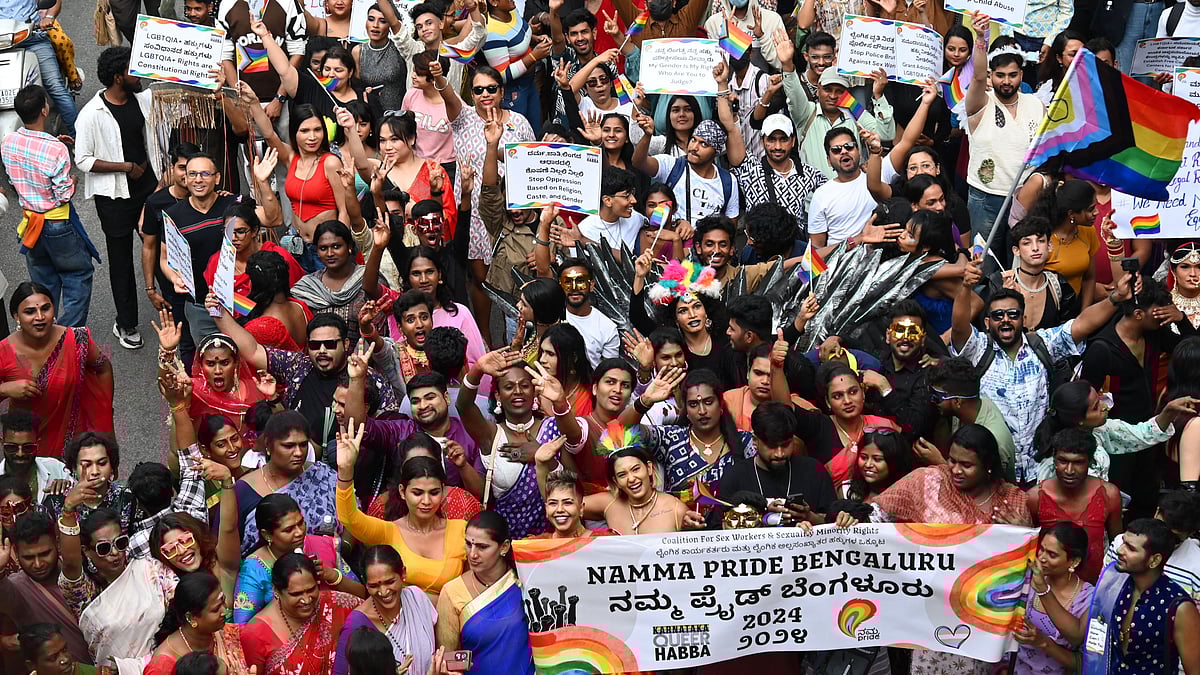Namma Pride March: Bengaluru's streets filled with colour and LGBTQIA+ ...