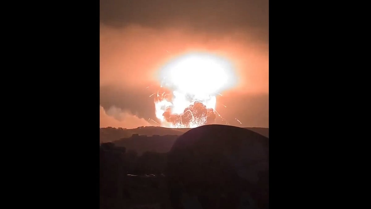 Watch | Israel drops massive bomb in Syria that causes 'mini-earthquake'