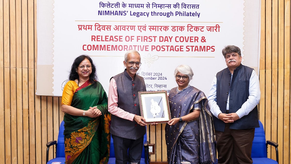 Nimhans marks 70 years with commemorative stamps, exhibition