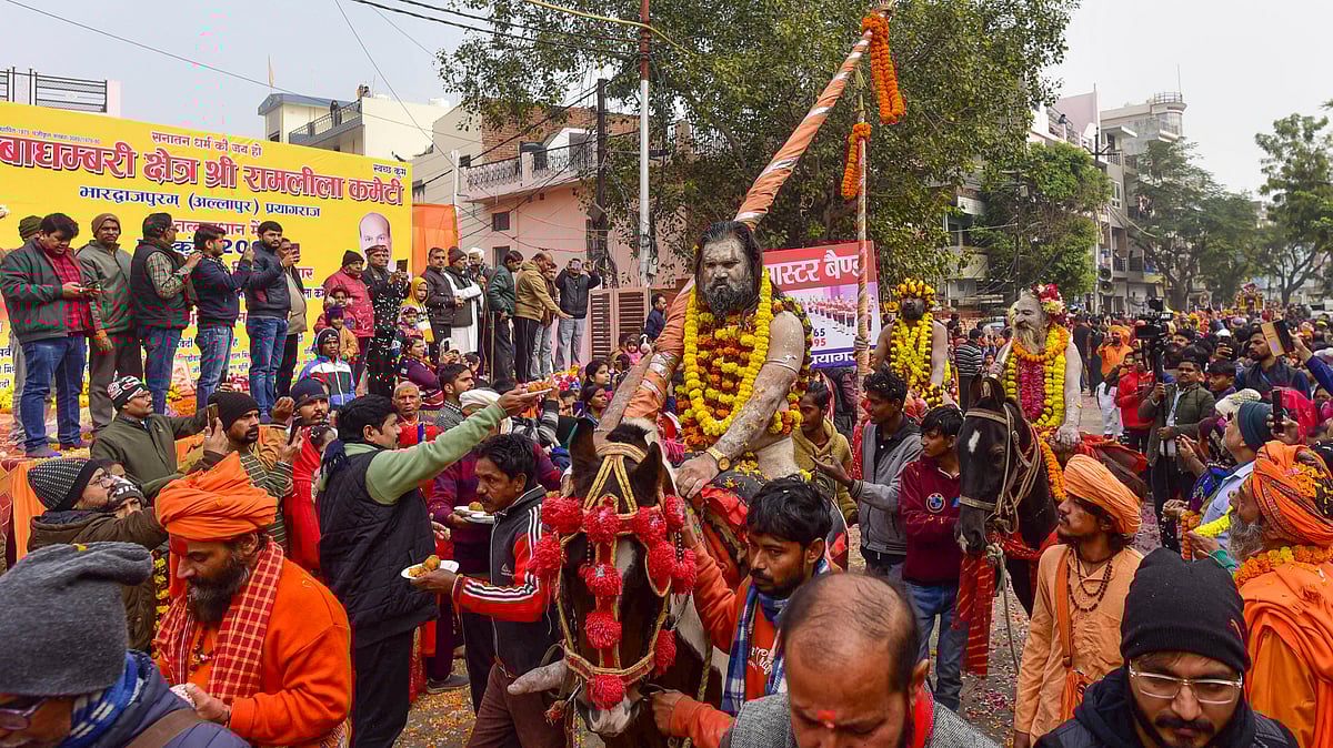 Maha Kumbh Mela 2025: Naga Sadhus' grand entry sets the tone for mega ...