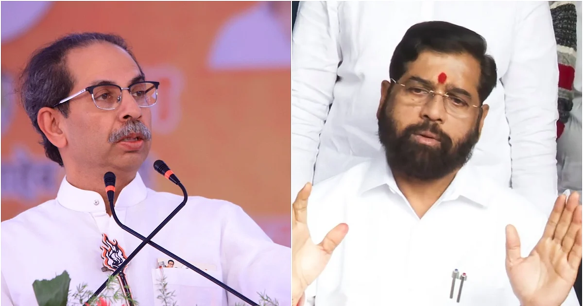 On Bal Thackeray's birth anniversary, Uddhav and Shinde trudge their ... On Bal Thackeray's birth anniversary, Uddhav and Shinde trudge their ...