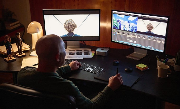 Apple shows off Mac PC capabilities with 'Severance' BTS video