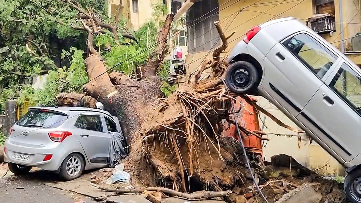 In Pictures| Flash floods and heavy rains batter Delhi-NCR