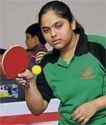 Poojitha wins title; Shreyal in final round
