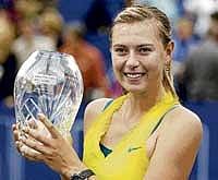 Sharapova breezes past Sofia to pocket Memphis title