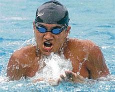 On-song Aditya sets pool on fire