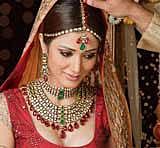 Indian brides cast off red - for purple, pink, mustard!