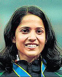 Preeja steals show with meet record