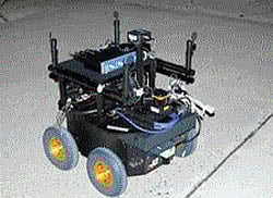 'Black' robots to spy in the dark