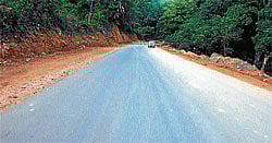 Madikeri - Sampaje road opens for traffic
