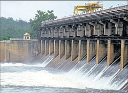 Rain fills Tunga reservoir to the brim