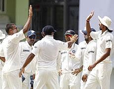 Rain mars play again as India take early grip