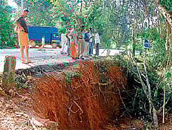 Broken railings cause threat