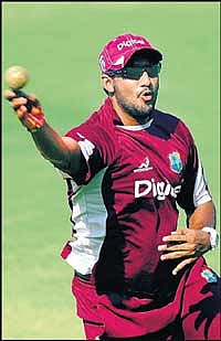 Wily Rampaul having a ball