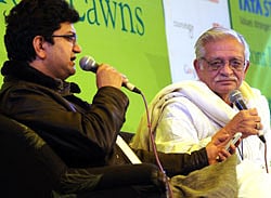 Javed Akhtar, Gulzar enthral audience at Jaipur Lit Fest