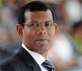 Maldives' Nasheed says was forced to resign at gunpoint