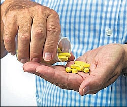 Daily vitamin pill to prevent skin cancer