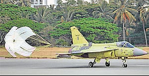Tejas takes to the sky for the first time