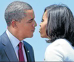 Former girlfriend's diaries show Obama in love