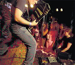 Noisy rock concerts can impair hearing