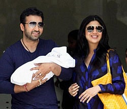Shilpa names son Viaan