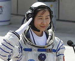 China's first woman astronaut successfully soars into space