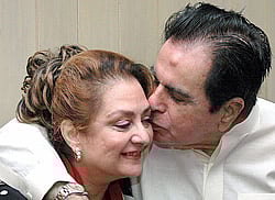 Movie Snippets: Forty years on, romance still alive between Dilip, Saira