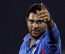 Yuvi gets into groove facing 'throwdowns' for an hour