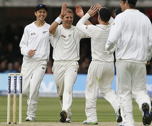 NZ bowlers dominate on day one of first Test