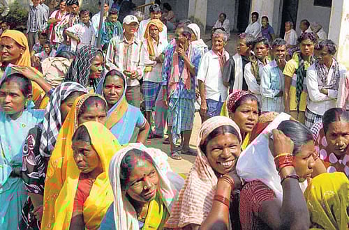 MP polls: 26 per cent voting recorded till noon