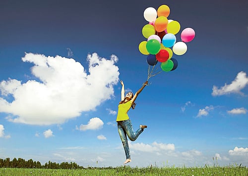 Let life's colours fly