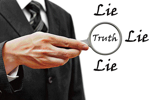 How do you spot a lie?