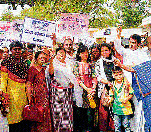 Manipuri women set the tone to push for demands