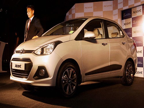 Hyundai launches entry-level compact sedan Xcent