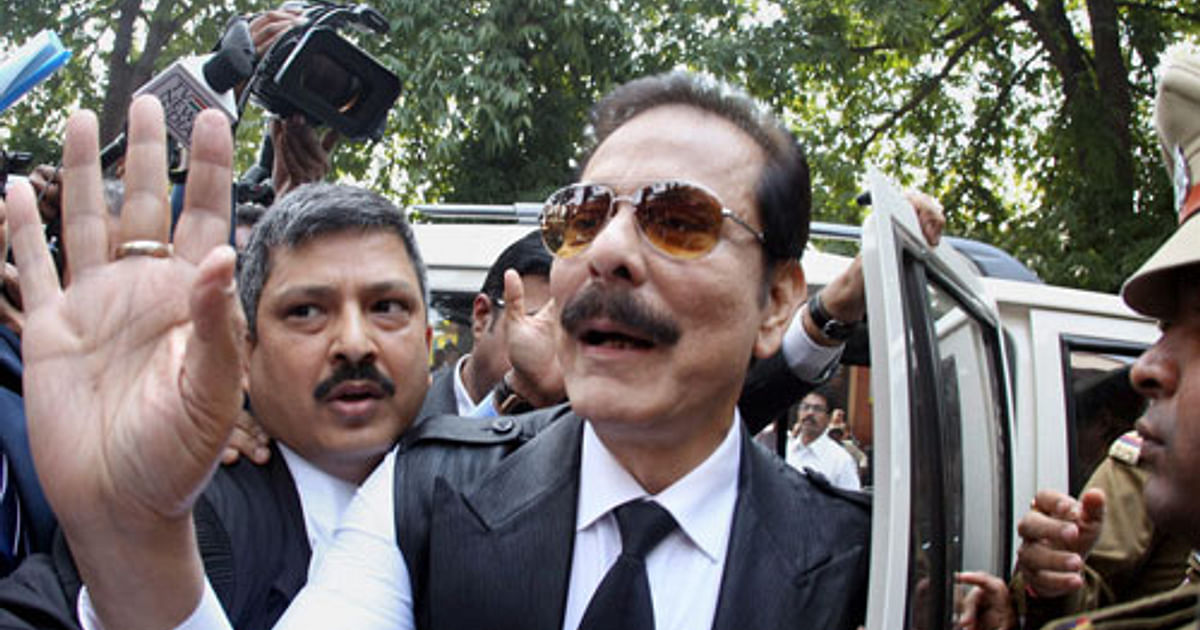 Order for release on interim bail unworkable: Subrata Roy to SC Order for release on interim bail unworkable: Subrata Roy to SC