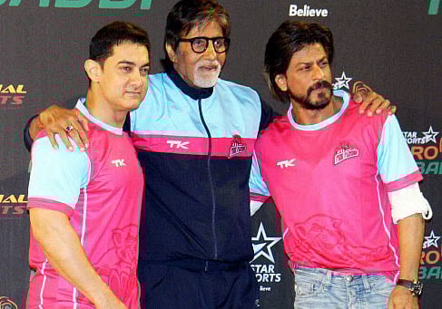 Kabaddi brings Aamir, Shah Rukh together
