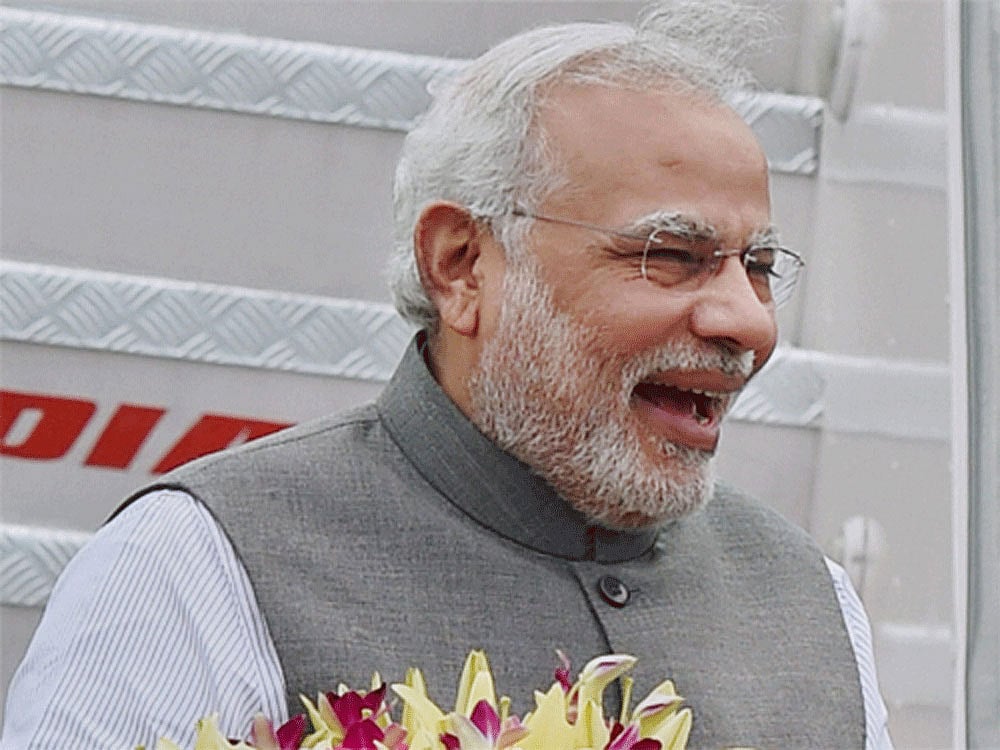 PM Modi debuts on Instagram, posts picture from Myanmar