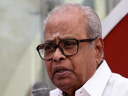 Filmmaker K. Balachander hospitalised