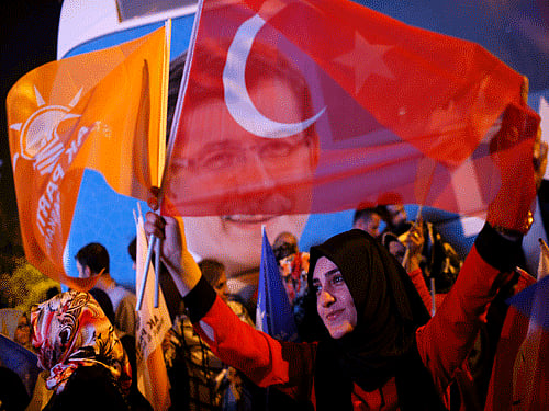 Turkey ruling party loses majority in blow for Erdogan