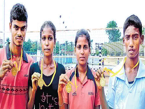Mahesh wins 12km gold