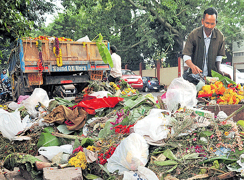 At last, garbage clearance begins in City